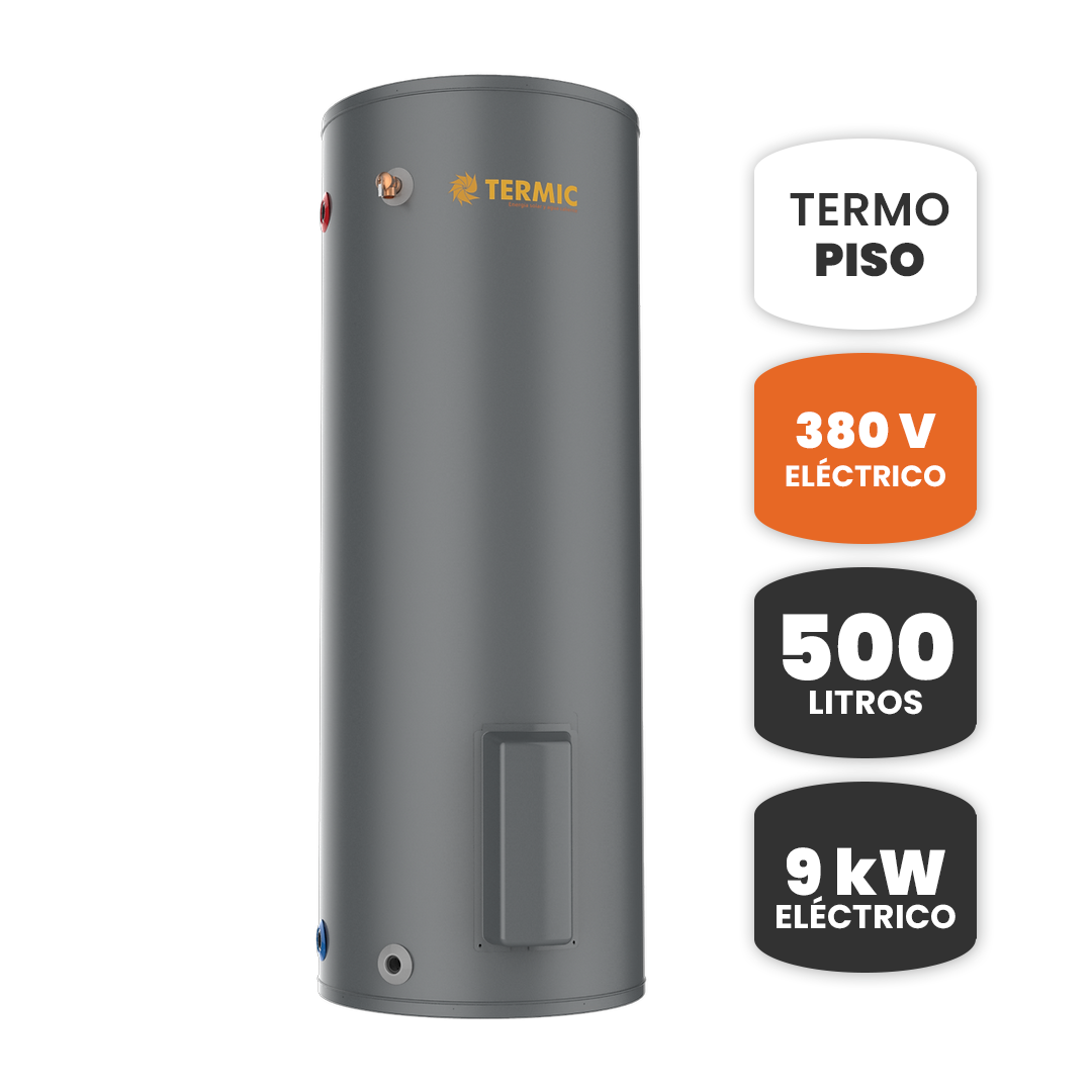 Terma Eléctrica Industrial de 500 litros 9 kW - Termic Perú